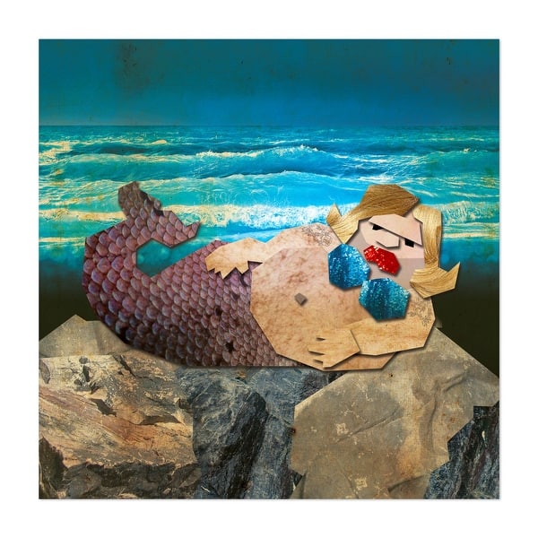The Ugly Mermaid Illustrations Children s Art Ocean Art Print/Poster ...