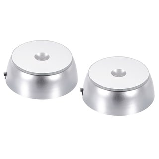 Crystal LED Displays Base 85x70x30mm Powered by 3 AA Batteries White ...