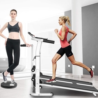 Fast Shipment Non-Electric Treadmill Three-in-one Folding Electric ...