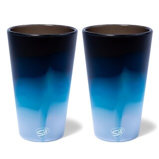 Silipint: Silicone Pint Glasses: 2 Pack Moon Beam - 16oz Unbreakable ...