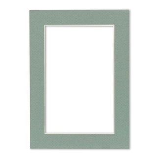 16x20 Mat Bevel Cut for 13x16 Photos - Acid Free Seafoam Green Precut ...