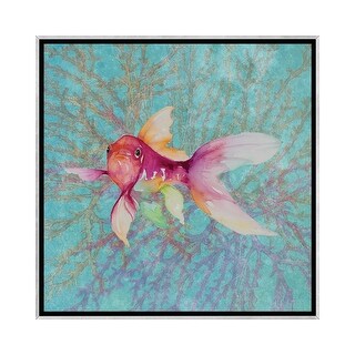 iCanvas "Fish On Coral II" by Lanie Loreth Framed - Bed Bath & Beyond ...