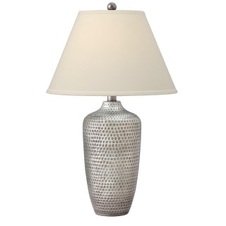 Argent 29 in. Antique Silver Table Lamp - Bed Bath & Beyond - 38232401