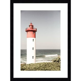 Oyster Box Lighthouse by Shot by Clint Wood Framed Wall Art Print - Bed ...