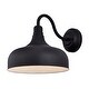 C Cattleya 11.75" Black 12W LED Outdoor Barn Light - Bed Bath & Beyond ...