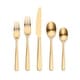 Ornative Aabbye 18/0 Stainless Steel 20 Pieces Flatware Set - 10.63" H ...