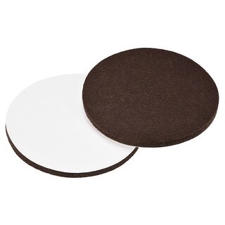 Felt Furniture Pads 90mm Dia Self-stick Anti-scratch Floor Protector ...