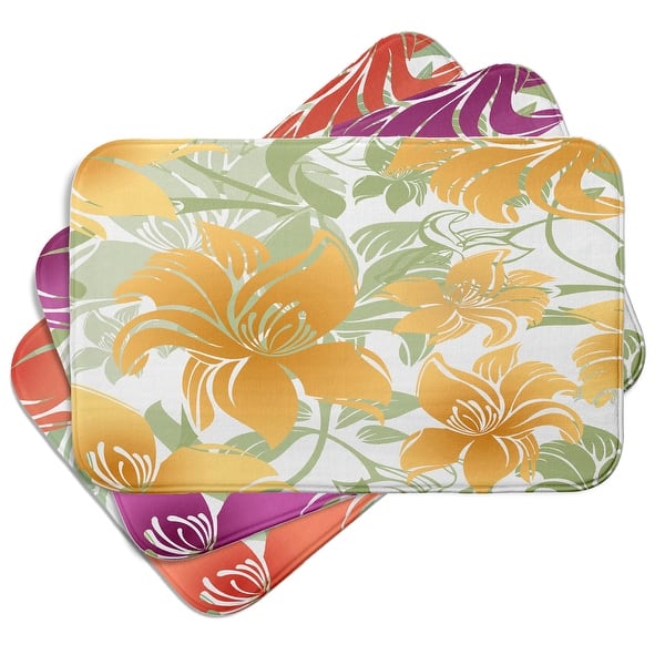 Tree Mallow Bath Mat - Overstock - 32478155
