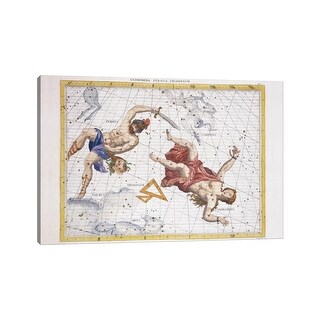 iCanvas "Constellation of Perseus and Andromeda, from 'Atlas Coelestis ...