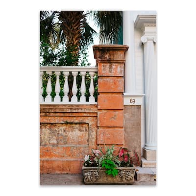 Charleston South Carolina Architecture Metal Wall Art Print - Overstock ...