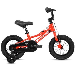 1 Speed Boys Girls Bicycles for 2-3 Years, Red Kids' Bike w/ Removable ...