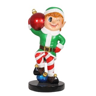 Christmas Elf Statue with Ornament Ball - Bed Bath & Beyond - 41258572