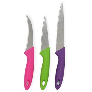 3Pcs Multi-Purpose Kitchen Knife Set - Bed Bath & Beyond - 40118807