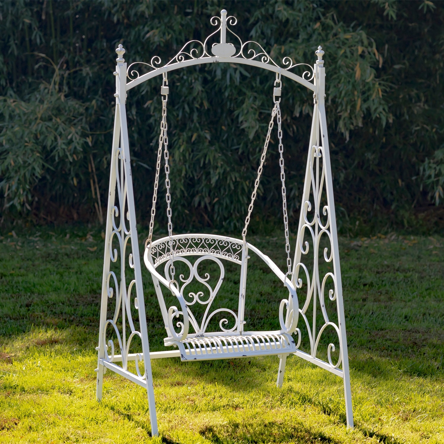 bordeaux swing bench