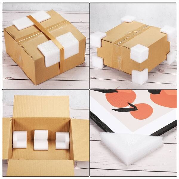 20x Cardboard Edge Protectors 6x6x6cm V-Board Corner Guards for Moving ...