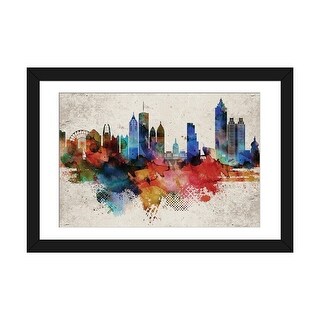 iCanvas "Atlanta Abstract" by WallDecorAddict - Bed Bath & Beyond ...