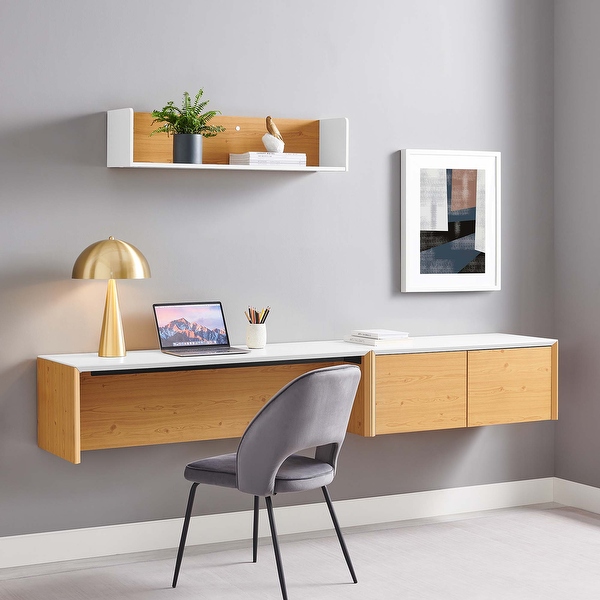 Wall cabinet desk store