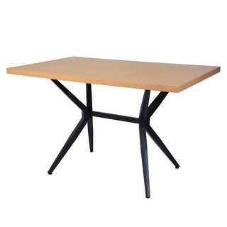 48"x30"Dining Table for Cafe Bar Balcony Home, 1.5" Thickness, Mid ...