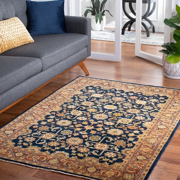 SAFAVIEH Handmade Blossom Moiriosa French Country Wool Rug - On Sale ...