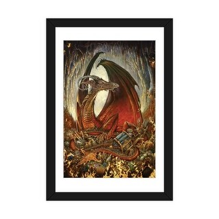 iCanvas "Treasure Dragon" by Myles Pinkney - Bed Bath & Beyond - 37460922