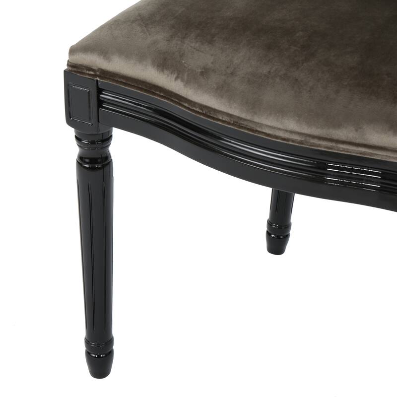 Phinnaeus Contemporary Velvet Dining Chairs (Set of 4) by Christopher ...