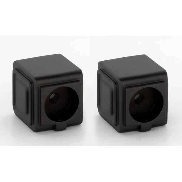 Alno Cube Shower Rod Mounting Bracket Set - Bed Bath & Beyond - 26639829