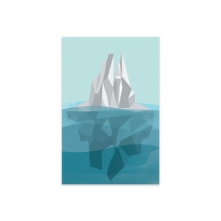 Iceberg Print On Acrylic Glass by Flatowl - Bed Bath & Beyond - 37542952