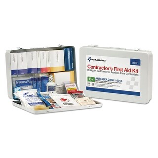 Contractor ANSI Class B First Aid Kit for 50 People, 254 Pieces - Bed ...