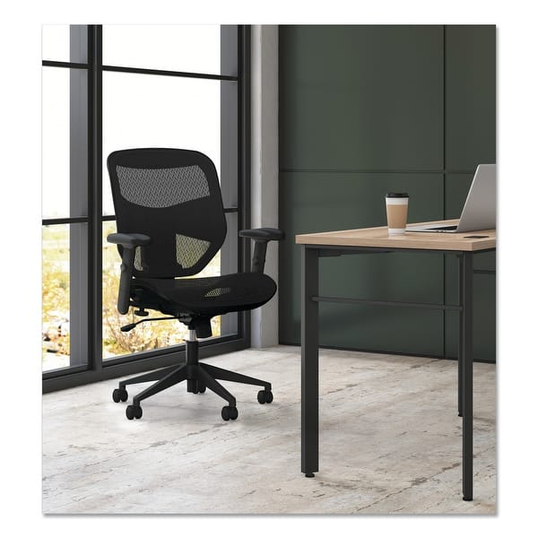 HON VL534 Mesh High-Back Task Chair, Supports Up to 250 lb, 18" to 22 ...
