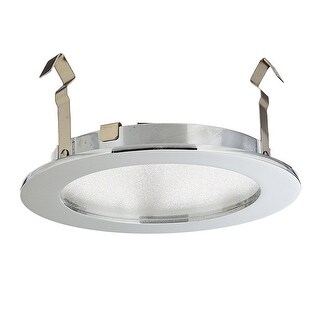 WAC Lighting HR-LED431 LEDme 4" Square Shower Trim with Glass Diffuser ...