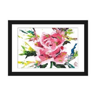 iCanvas "Pink Rose Abstract" by Andrew Harr - Bed Bath & Beyond - 37603553