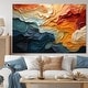 Designart "Biomorphism Organic Forms V" Modern Wall Art Living Room ...