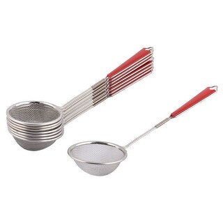 Unique BargainsHome Kitchen Metal Round Food Dumpling Holder Perforated ...