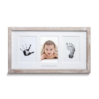 Curata Babyprints My Little Prints Rustic 3.75x5.25 Photo Frame with ...