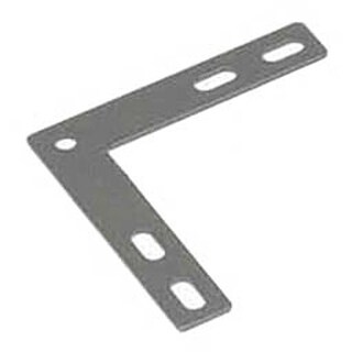 90 Degree Connector Kit For 72"H Office Partition Panels - Black - 72"L ...