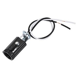 E12 Lamp Holder 17cm Cable Candelabra Bulb Base Light Socket w Bracket ...