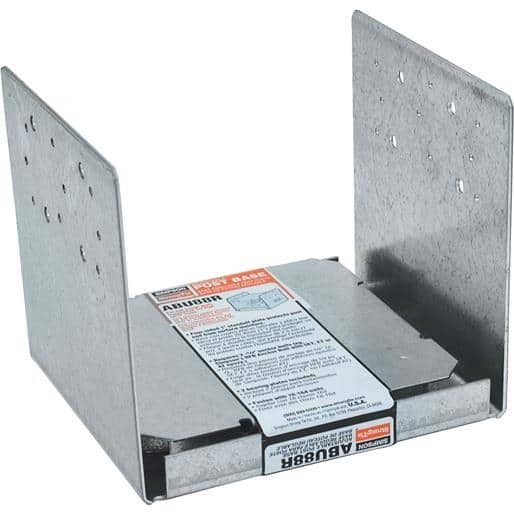 Simpson Strong-Tie 8X8 Rough Adj Post Base ABU88RZ Unit: EACH Contains ...