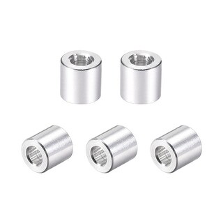 5 Pcs Round Aluminum Standoff Column Spacer 3.1x6x6mm(IDxODxH) Aqua ...