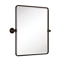 Woodvale Rectangle Vertical Metal Wall Mirrors - On Sale - Bed Bath ...