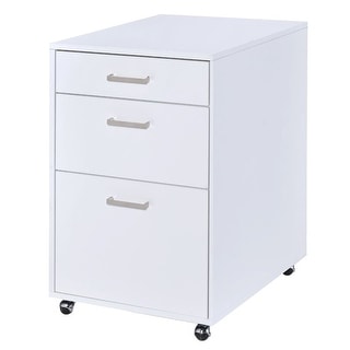 White File Cabinet with 3 Drawers - Bed Bath & Beyond - 35301576