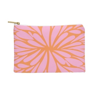 Angela Minca Pink pastel floral burst Pouch - Bed Bath & Beyond - 40513536