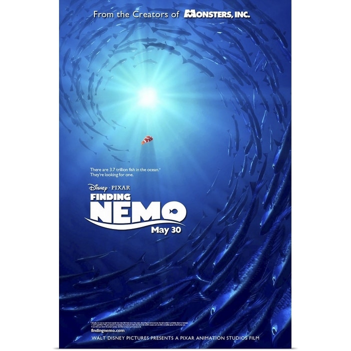 finding nemo poster template
