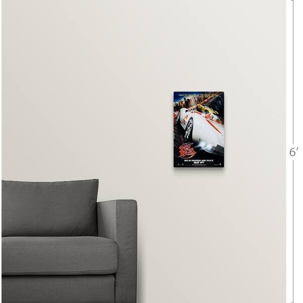 "Speed Racer - Movie Poster" Canvas Wall Art - Bed Bath & Beyond - 24134214