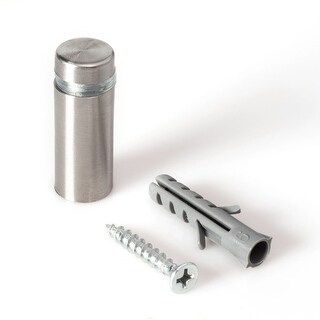 Stainless Steel Standoff 1/2 Inch Diameter x 1 Inch Barrel Length ...