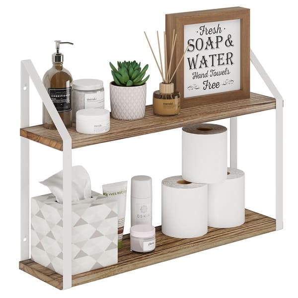 bathroom decor shelf