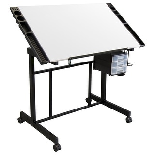 Studio Designs Graphix II Pro Line Height Adjustable Drafting Table ...