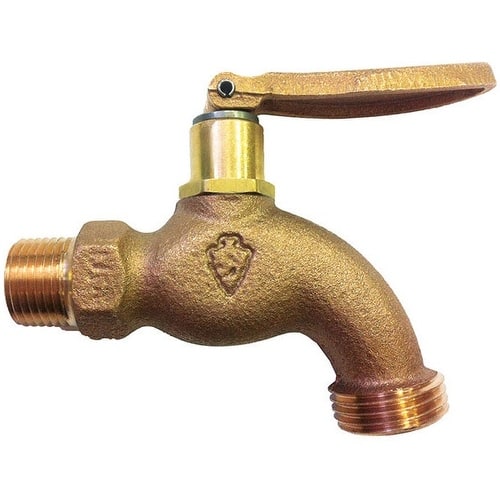 Arrowhead 302SCLF Self Closing Hose Bibb, Brass, Bronze - Bed Bath ...