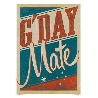 Gday Mate by Anderson Design Group Poster Art Print - Americanflat - 16 ...
