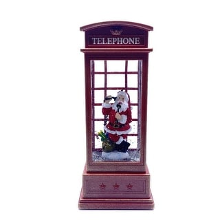 Water Snow Glitter Telephone with Santa - Bed Bath & Beyond - 37155836