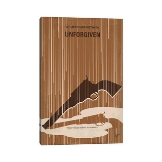 iCanvas "Unforgiven Minimal Movie Poster" by Chungkong Canvas Print ...